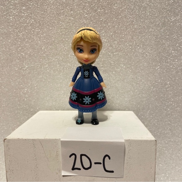 Disney | Toys | Disney Frozen Mini Doll Elsa Elsa Dark Blue Dress ...